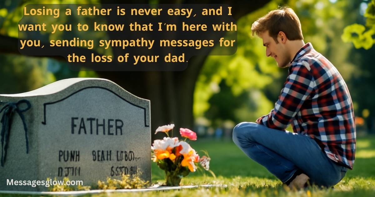 130+ Condolence Messages for Loss of Father - Glowing Messages