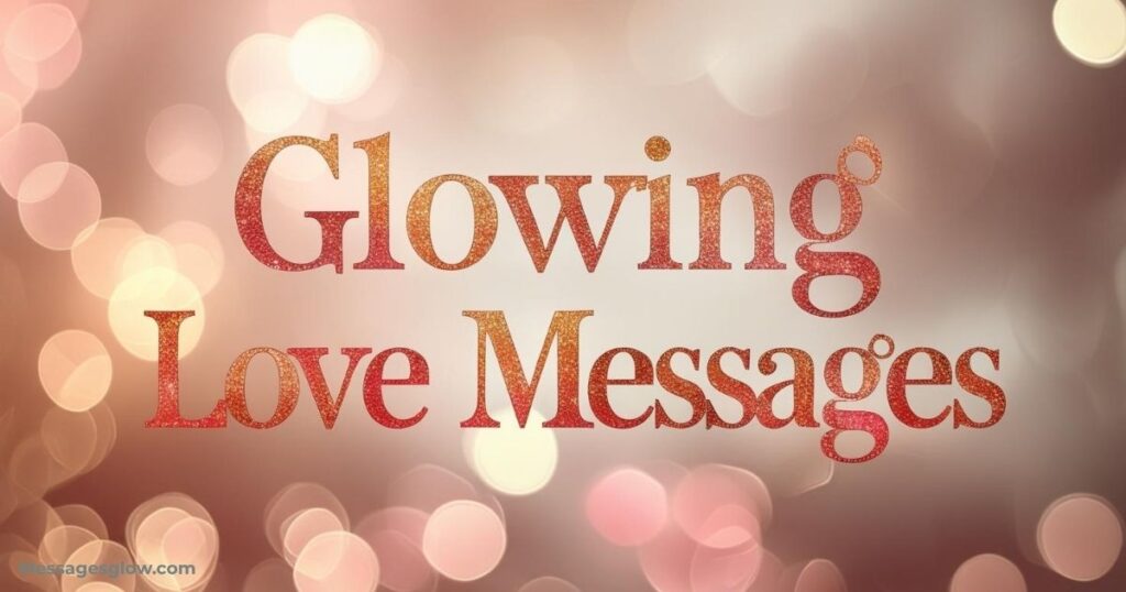 250+ Heartwarming Glowing love Messages for Your Loved One - Glowing ...